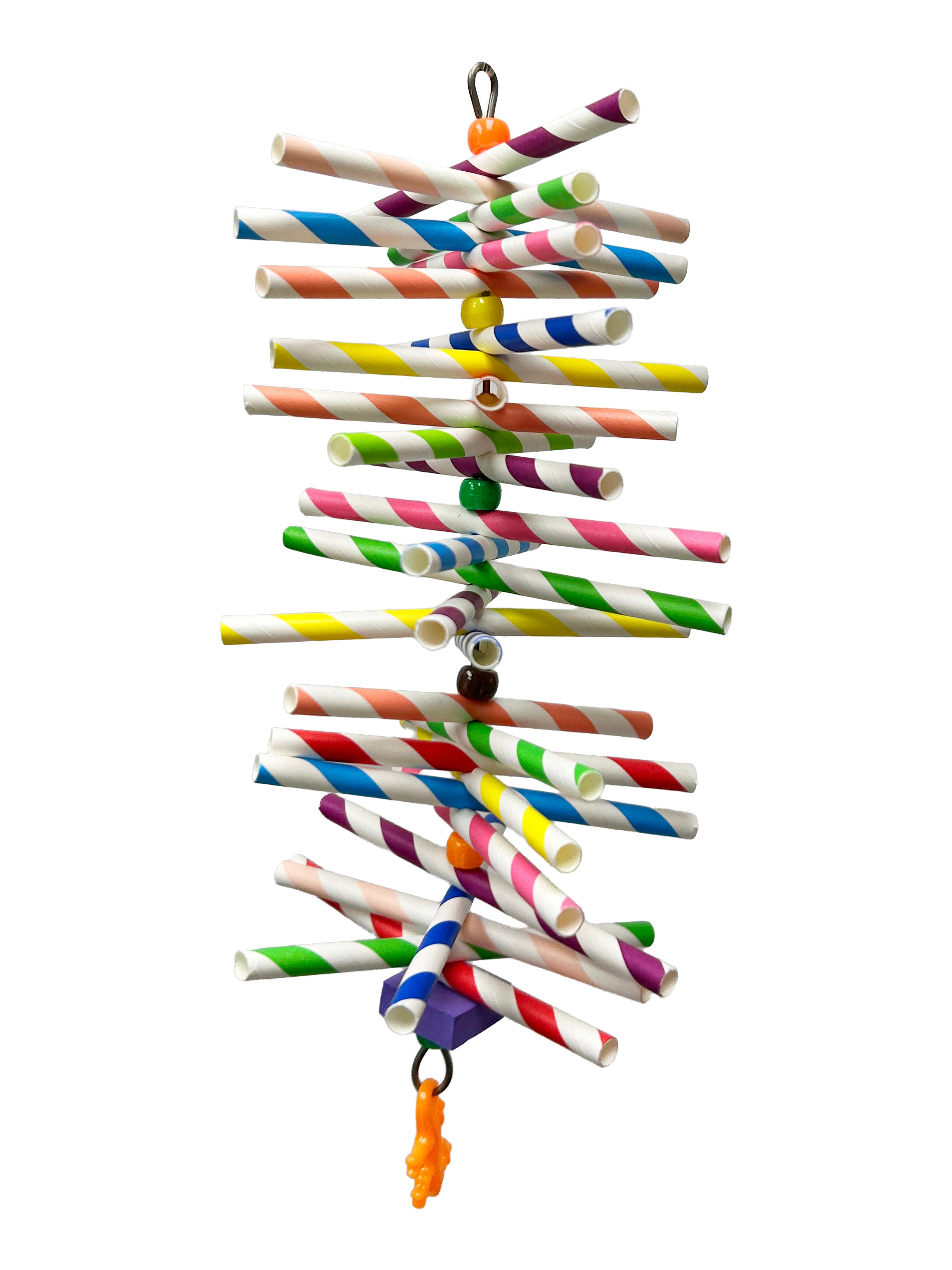 Spiral Straw Sensation - Bird Toy Creations – MyBirdStore.com