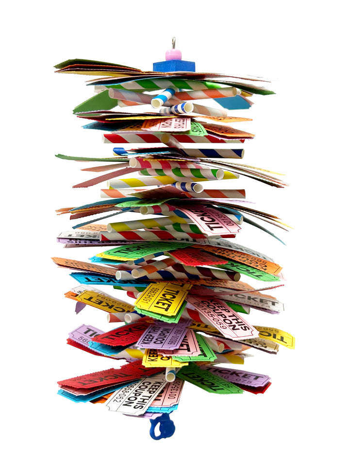 Ticket to Shred - Bird Toy Creations – MyBirdStore.com